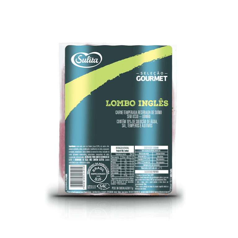 Lombo Inglês Gourmet – Sulita