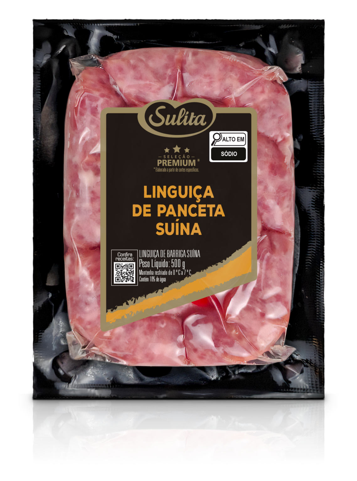 Linguiça de Panceta Suína 500g – Sulita
